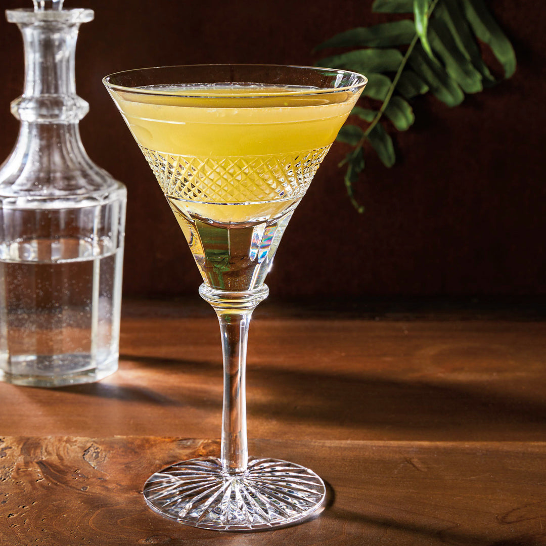 Crystal Cocktail Glasses Brought to you by Cumbria Crystal