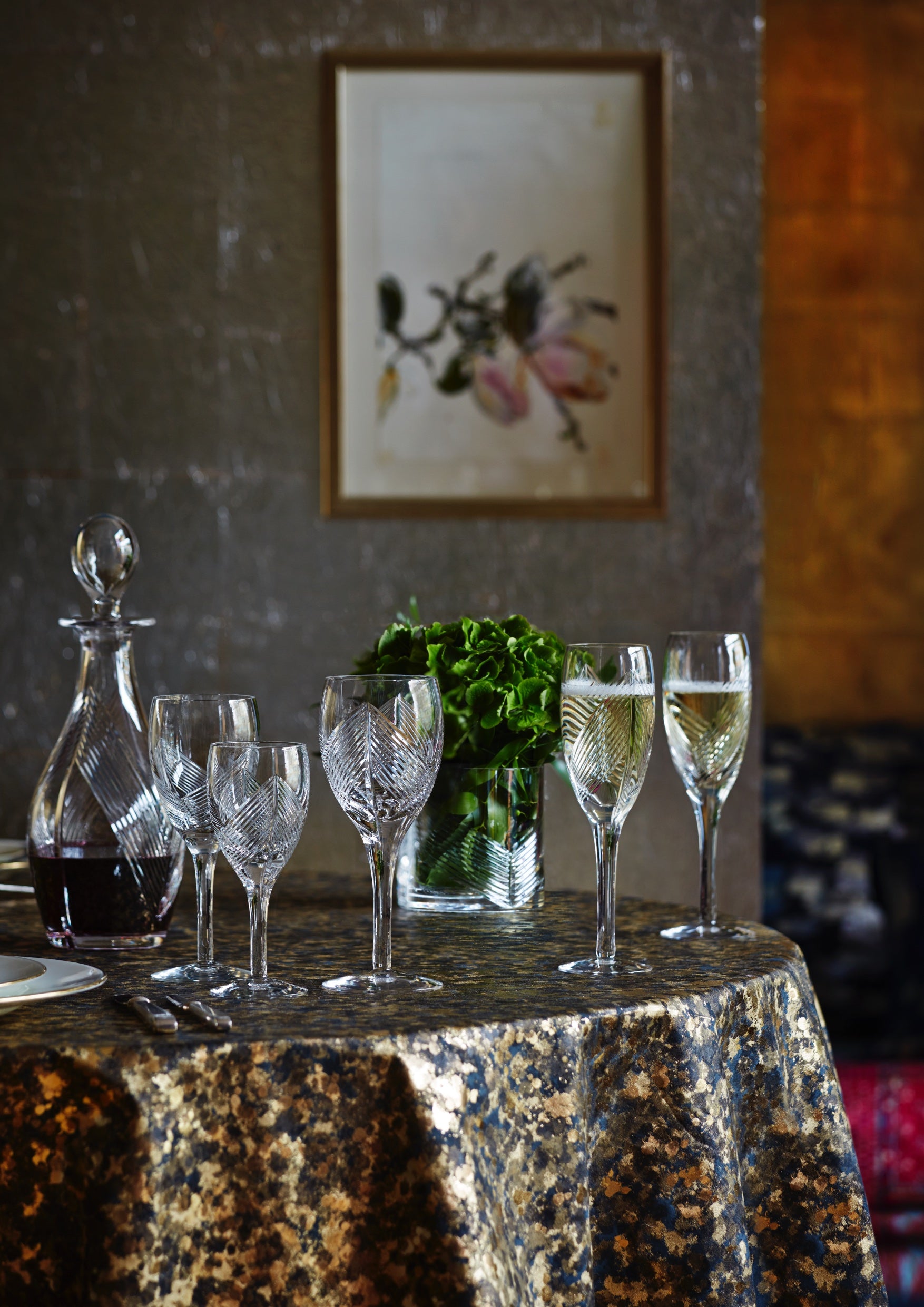 Browse Elegance with the Palm Collection at Cumbria Crystal