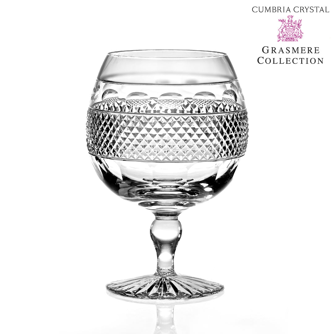 Grasmere Large Brandy Balloon by Cumbria Crystal